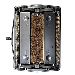 Dust Care DC 12985 11" Cleaning Path Commercial Grade Carpet Sweeper – Non-Electric, Triple-Brush System, Clean Out Comb on Board – Ideal for Efficient Cleaning of Carpets and Floors