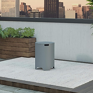 CosmoLiving by Cosmopolitan, Astra Collection, Propane Tank Holder, Dark Gray (87833CHC1E)