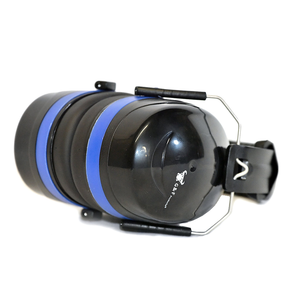 G & F Products NRR 26dB up to 41dB Highest NRR Safety Muffs-Professional Defenders Adjustable Headband Ear Protection, Shooting Hearing Protector Earmuffs Fits Adults To Kids, Blue