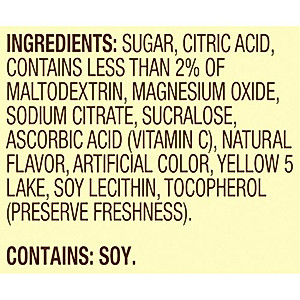 Country Time Sugar Sweetened Lemonade On-The-Go Powdered Drink Mix, 10 Count (Pack of 6)