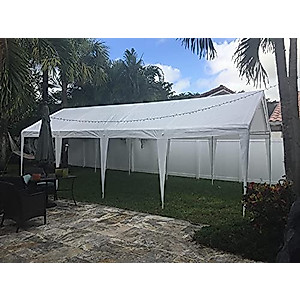 Quictent 13'x26' Heavy Duty Outdoor Gazebo Wedding Party Tent Canopy Shelter with Carry Bags