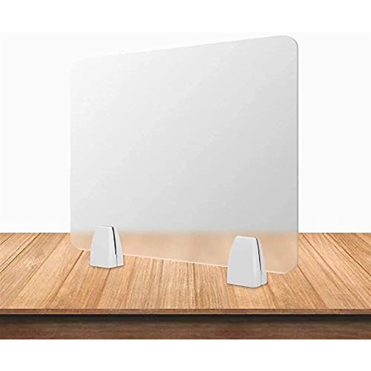 MZM Office Desk Bezel Desk Partition Acrylic Screen Board Desktop Partition Board Exam Bezel Mobile Screen Clip ZTT (Size : 40 * 30cm)