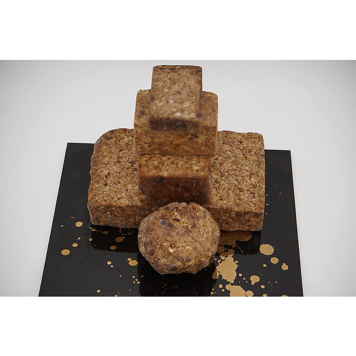 AseLife Energy™ RAW HANDMADE AFRICAN BLACK SOAP ~WE LOVE YOU FAMILY!~NOURISH YOUR SACRED SKIN!~250 g