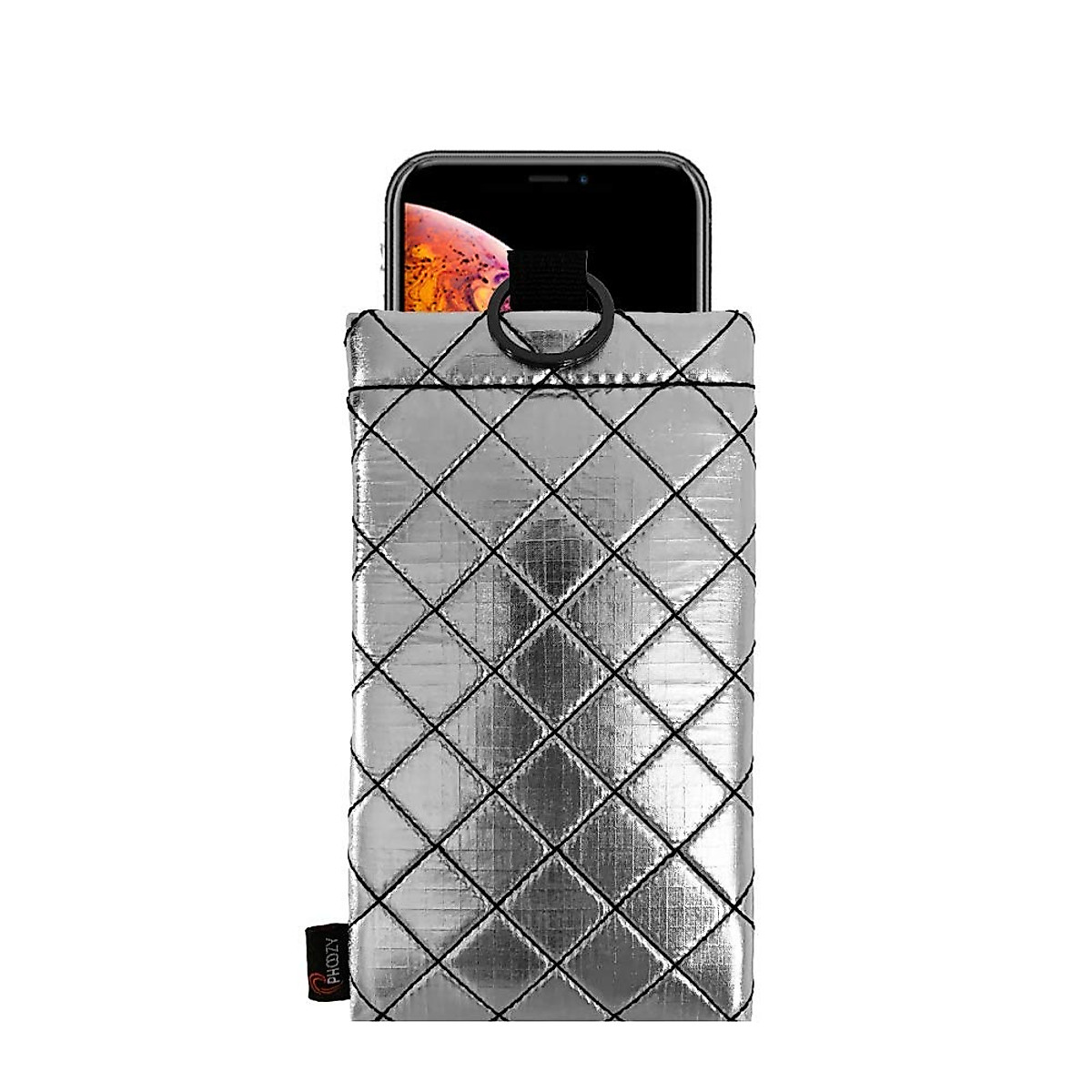 PHOOZY Apollo II Thermal Phone Case with AGION Lining and Keyring + Cross Body Strap for Easy Carry of The Apollo