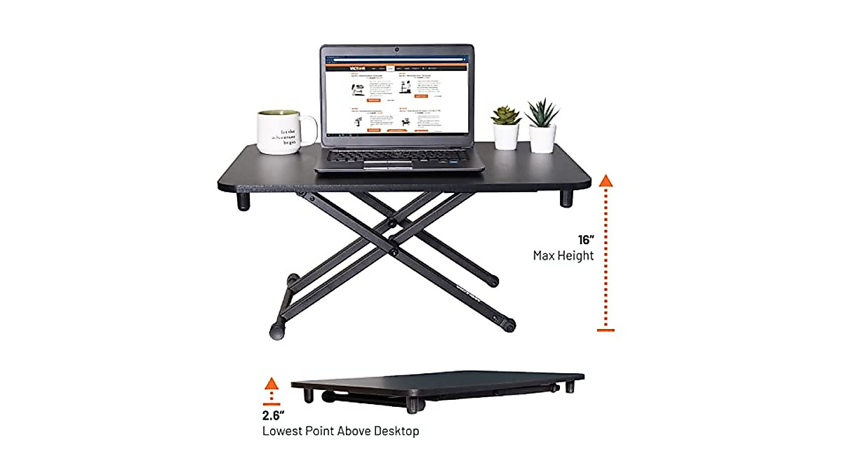 Victor Adjustable Laptop Standing Desk – Ergonomic Sit-Stand Solution