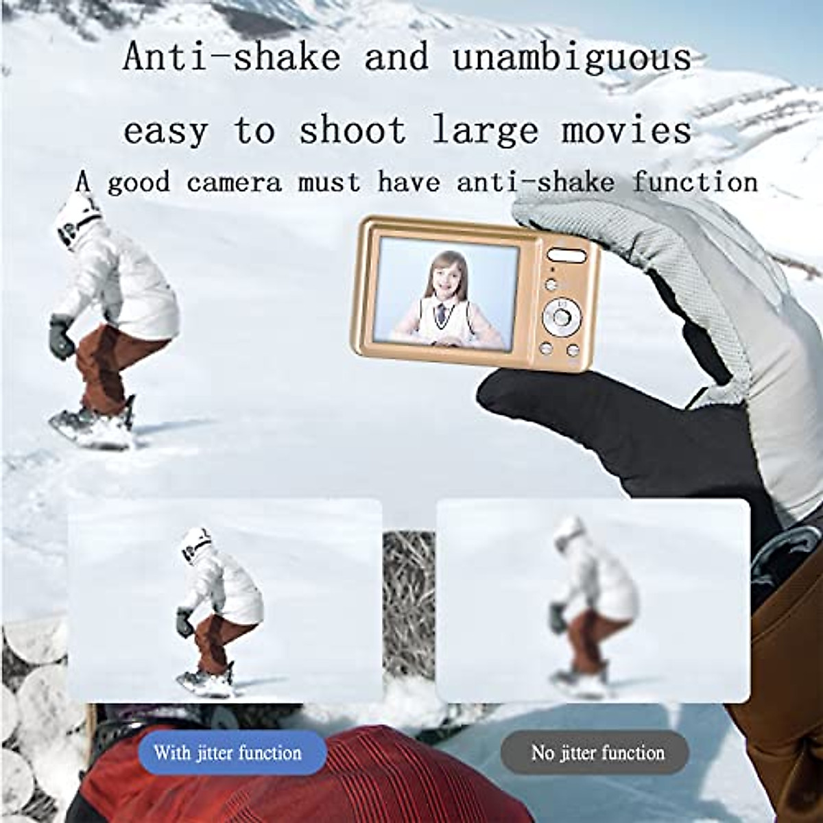 #C46mq0 2 7 Inch Ultra High Definition Digital Camera 48Million Pixe L Camera Self Timer Anti Shake Camera Card Camera Anti F