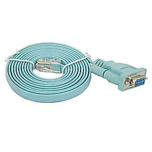 HDE USB to Serial Interface Cable with Serial to RJ45 Console Adapter Cable for Cisco Routers