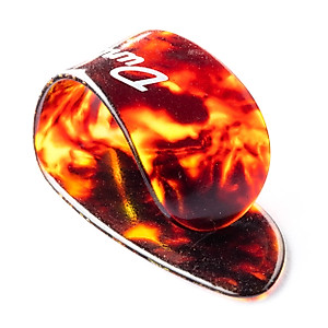 JIM DUNLOP 9023R Shell Plastic Thumbpicks, Large, 12/Bag