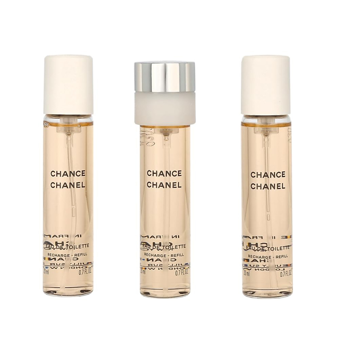 CHANEL Chance Twist & Spray Eau De Toilette Refill - 3x20ml/0.7oz