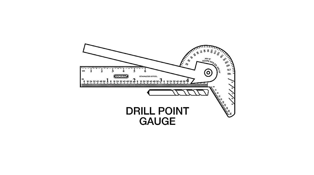 Compact 6-in-1 Multi Use Ruler & Gauge - General Tools