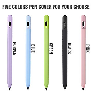 Case for Stylus Pen Silicone Stylus Pen Cover Holder Anti-Slip Stylus Pen Sleeve Compatible with Type C Charging Port Stylus Pen