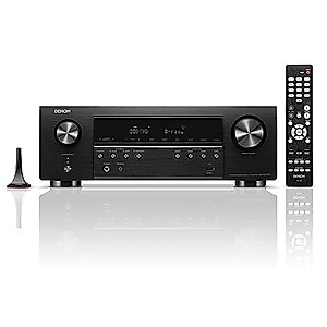 Denon AVR-S670H 5.2 Ch Home Theater Receiver (2023 Model) - 8K UHD HDMI Receiver (75W X 5), Streaming via Built-in HEOS, Bluetooth & Wi-Fi, Dolby TrueHD, Dolby Pro Logic II & DTS HD Surround Sound