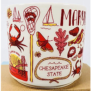 Starbucks Maryland Mug Been There Series Across The Globe Collection