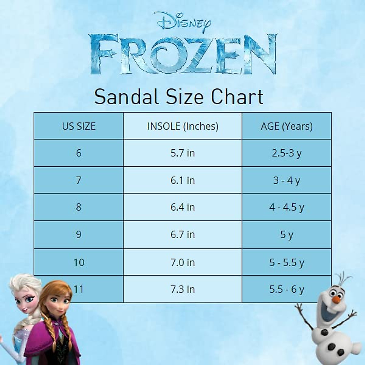 Disney Girls Frozen Summer Light Up Sandals - Outdoor Slip-on Quick Dry Waterproof, Purple (8 Medium, Toddler)