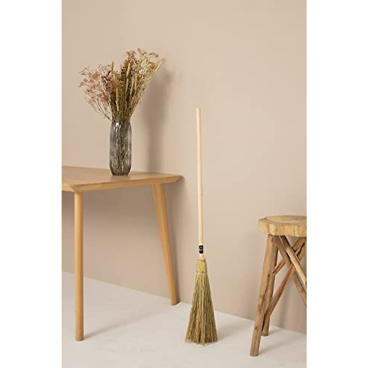 Mendi Corn Broom 43" Fantasy Style