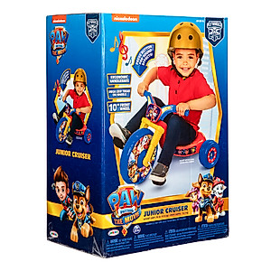 Paw Patrol Fly Wheels Paw Patrol Movie Ride-On 10" Tricycle with Sounds - Toddler Bike Trike, Ages 2-4, for Kids 33”-35” Tall and up to 35 Lbs