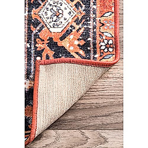 NuLOOM Sherita Distressed Persian Area Rug, 9' 10" x 13' 8", Rust