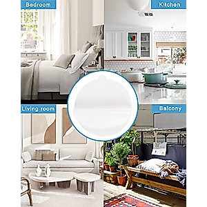 Flea Trap Refill Discs Sticky Pads 30 Pcs, 7.1 Inch Round Replacement Glue Boards for Victor The Ultimate and Other Flea Traps for Inside Your Home