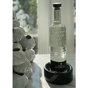 Fox Run Black Marble Wine Stand, 5 x 5 x 2 inches,48757