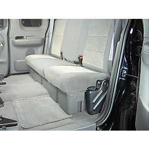 DU-HA Under Seat Storage Fits 00-03 Ford F-150 Supercab (also fits 04 Heritage Supercab), Dk Gray, Part #20007