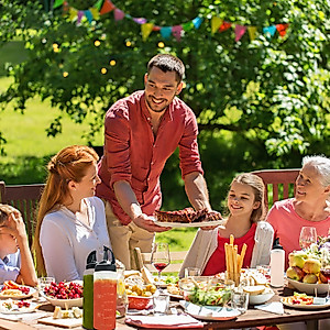 3PACK Plastic Squeeze Bottles,6 oz Plastic Squeeze Squirt Condiment Bottles With Leak-Proof Cap,Condiment Squeeze Bottles Ketchup Squeeze Bottle For Kitchen Use.