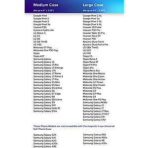 DefenderShield Universal Cell Phone Radiation Protection 5G & EMF Blocker Wallet Case - RFID Blocking Magnetic Wallet Cover (Purple, Medium)