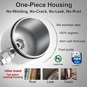 WINGSOL Faucet Water Filter Replacement, Improve Taste, Multi-Stage Filtration, Fit Municipal Water, Faucet Water Filtration System Replacement, Compatible with WS-FM001-PC /-CRM /-PAC /-5in1