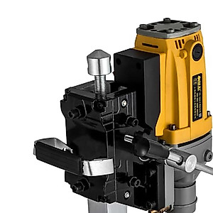 High-Performance 2180W Diamond Core Drill Rig - Industrial Concrete Drilling Machine w/ 160mm 180mm Drill Bits - Handheld/Stand - Wet Electric