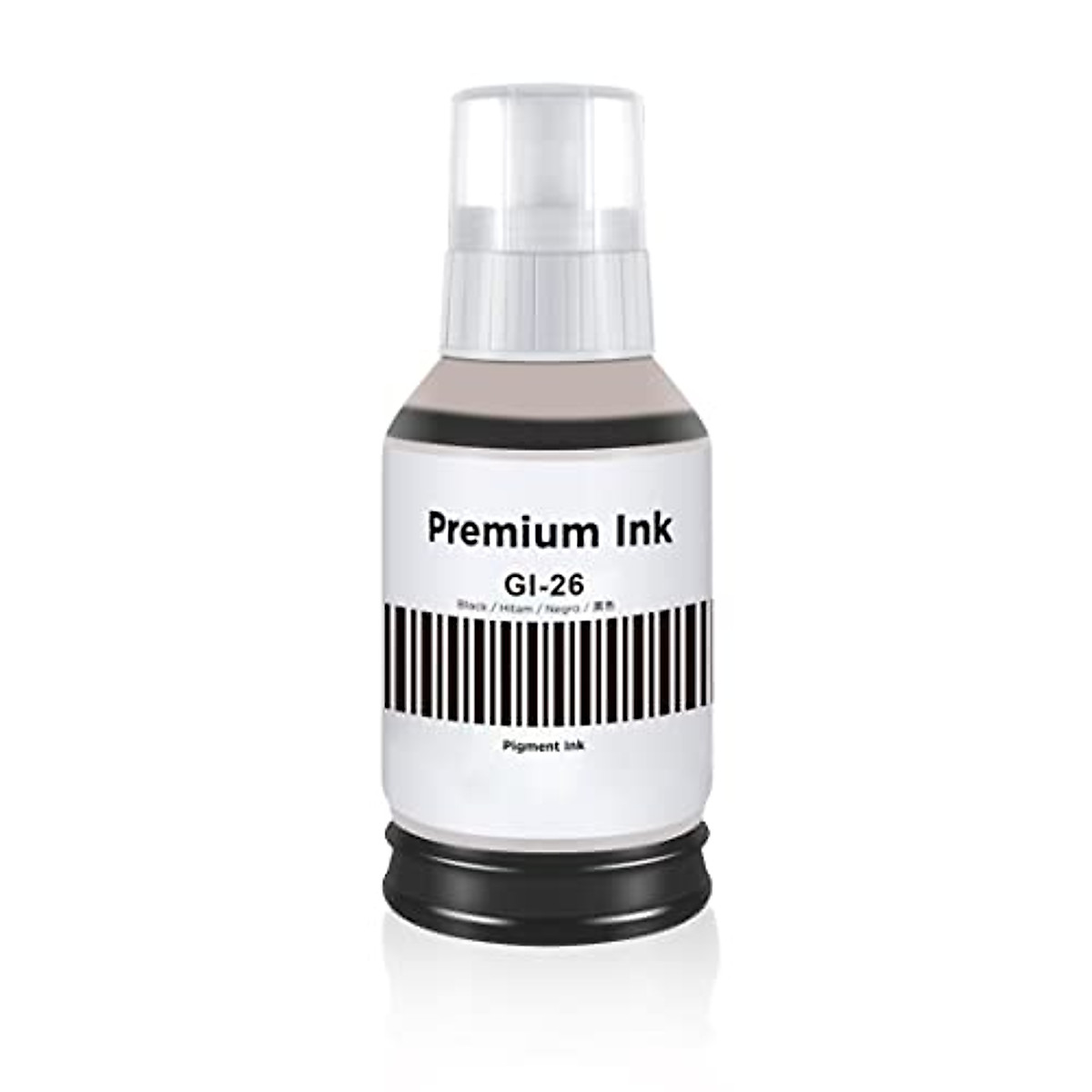 storcfe GI-26 Pigment Refill Bottle Ink Replacement for Canon GI-26 GI26 Ink Work for Canon PIXMA MegaTank GX3020 GX4020 GX5020 GX6020 GX6021 GX7020 GX7021 Printer (Black 135ml, CMY 70ml, 4-Pack)