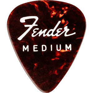 Fender Fine Electric Guitar Picks 351 Shape, 12-Pack Tin