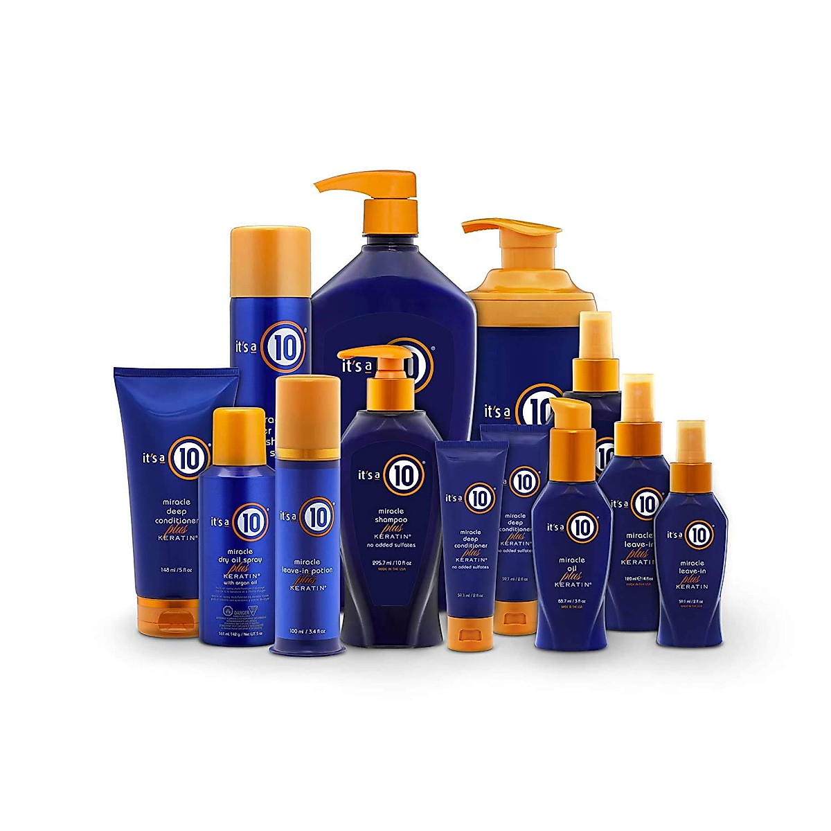 It's a 10 Haircare Miracle Shampoo Plus Keratin, 10 fl. oz. (Pack of 3)