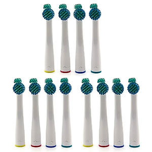 12 Pcs Generic Electric Toothbrush Heads for Sonic are Sensiflex HX2014 Generic Compatible with HX2014/HX1610 /HX1620/ HX1630/HX2012SF