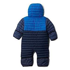 Columbia Baby Powder Lite Reversible Bunting, Collegiate Navy/Bright Indigo/Dark Mountain, 18/24
