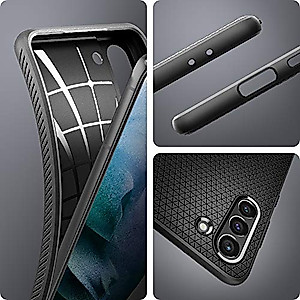 Spigen Liquid Air Armor Designed for Galaxy S21 Plus Case (2021) - Matte Black