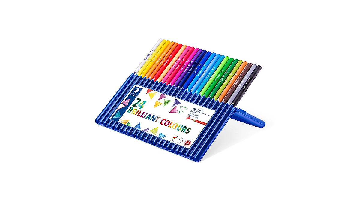 Staedtler Ergosoft Colored Pencils - Set of 24 Colors