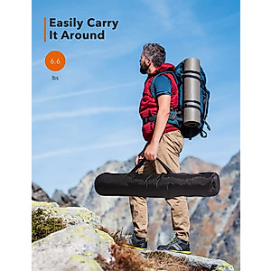 HYZ 100 inch Freestanding Projection Screen, Portable Front & Rear Projection Screen, 4K HD 16:9 Polyester Fabric Screen Outdoors and Indoors, Setup in Minutes, Home Theater, Presentation