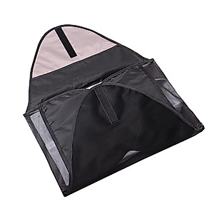 Garment Packing Folder For Travel Clothes Organizer Travel Garment Bag Luggage Accessory Black