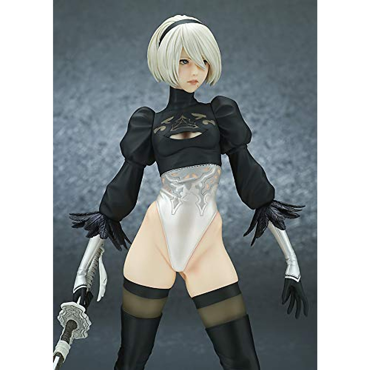 FLARE Aug188947 Nier Automata: 2B Yorha No. 2 Type B (Deluxe Version) 1: 7 Scale PVC Figure, Multicolor