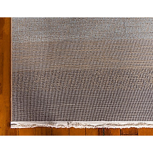 Unique Loom Fars Collection Area Rug - Manila (6' 1" x 9' Rectangle, Multi/ Light Brown)