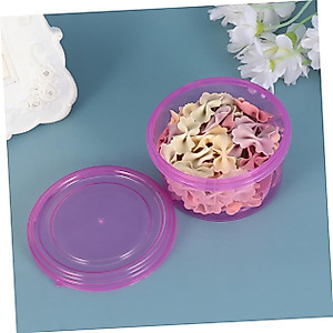 BIUDECO 1Set Diet Portion Control Containers Airtight Food Storage Boxes for Meal Prep Fresh Keeping and Freezer Safe Multifunctional Storage Cases Below