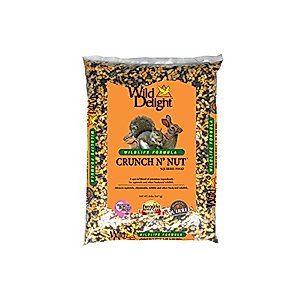 Wild Delight 362200 Crunch N Nut Squirrel Seed, 20 lb