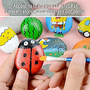 Insgen Rock Painting Kit for Kids 10+, Glow in The Dark Paints, Creative Arts and Crafts Projects Supplies Toys for Boys Girls Birthday Gift Ideas