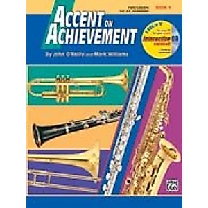 Accent on Achievement, Book 1- Percussion - Bk+CD