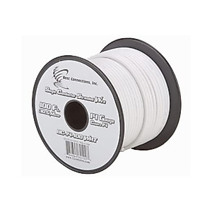 Audiopipe 14 GA Gauge 100' White Car Audio Home Primary Wire
