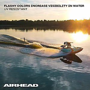 Airhead Water Ski Rope with Radius Handle, 8 Section for Water Skis, Wakeboards and Kneeboards