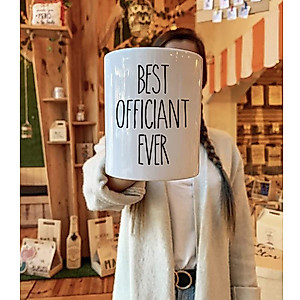 Dnuiyses Funny Wedding Officiant Mug, Present to that Special Person Performing the Marriage Ceremony Mug for Couple, Best Officiant Ever Mug Gifts from Bride & Groom, Thank You for Marrying Us Mug