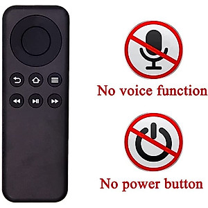 Replacement for Amazon Fire TV Stick Remote Control,Compatible with All Amazon Fire TV Box Remote Control, No Mic Voice Function