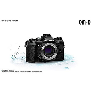 Olympus OM-D E-M5 Mark II Body Mirrorless Digital Camera [Black]International Version (No Warranty)