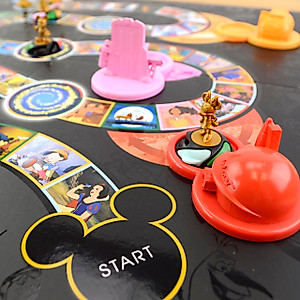 The Magical World of Disney Trivia Game, Family Board Games for Kids and Adults, Disney Gifts, Disney Merchandise, Disney Toys, Games for Family Game Night, Disney Board Games Ages 6, 7, 8, and Up