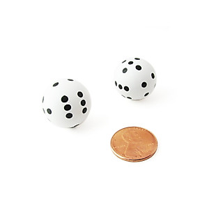 d6 White w/Black (2)